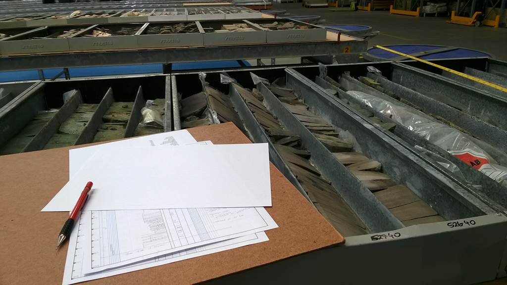 Core viewing (1) – MGPalaeo